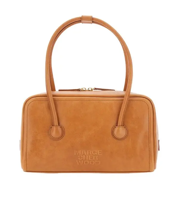 MARGESHERWOOD Soft Boston Small Shoulder Bag - Brown