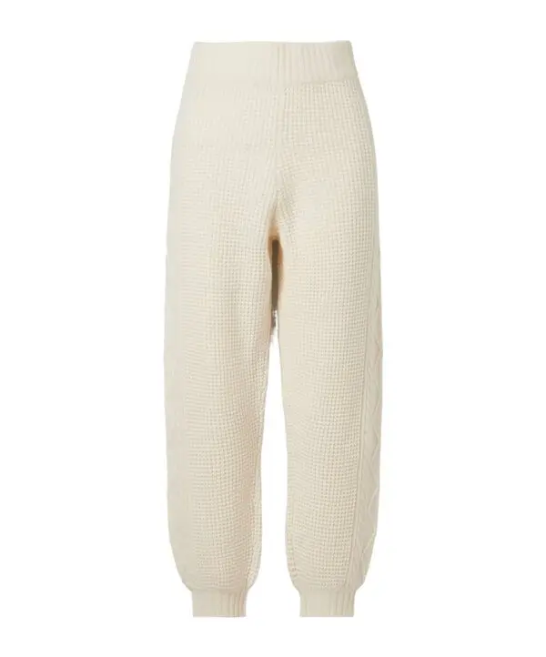 Perfect Moment Cable-knit Trousers