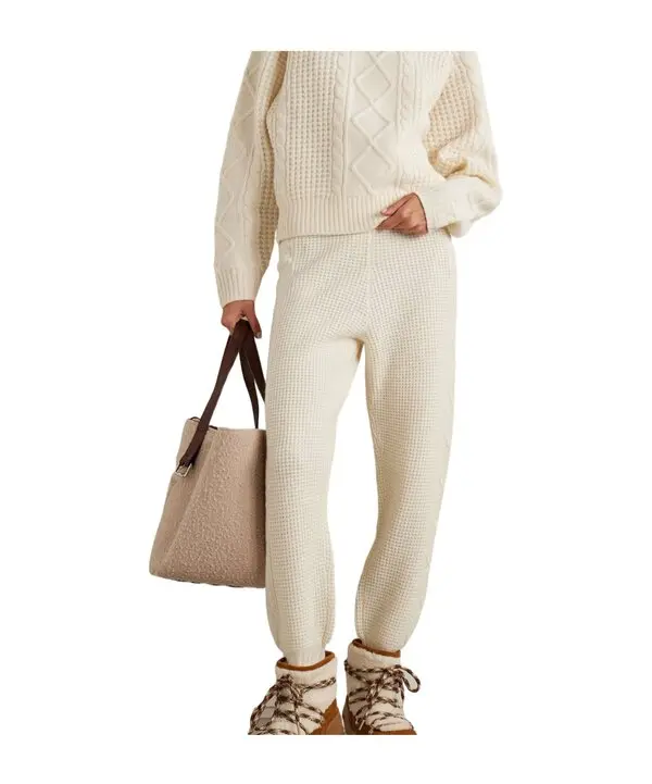 Perfect Moment Cable-knit Trousers
