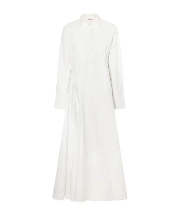 Rosie Assoulin Waistcinched Dress - White
