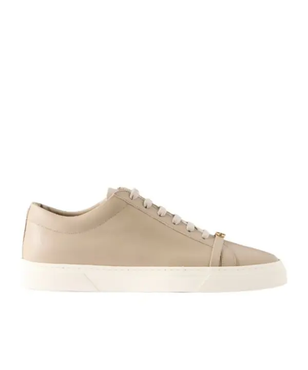 Jennifer Chamandi Embellished Leather Sneakers