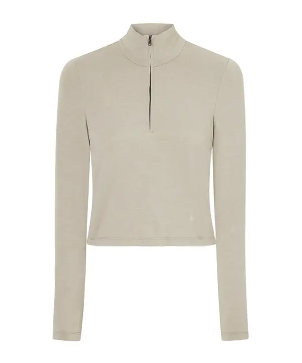 JAMES PERSE Fitted Cropped Top