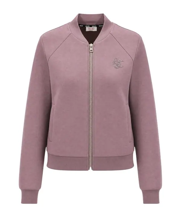 Liu Jo Full-zip Sweatshirt - Beige