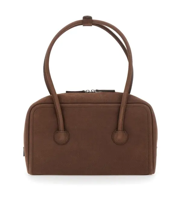 MARGESHERWOOD Structured Leather Shoulder Bag