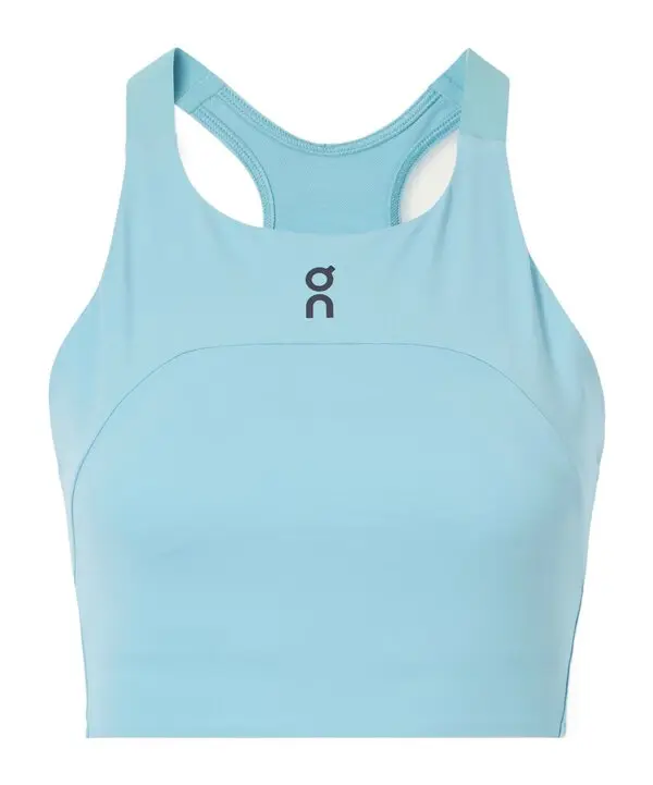 On Breathable Racerback Sports Bra - Blue