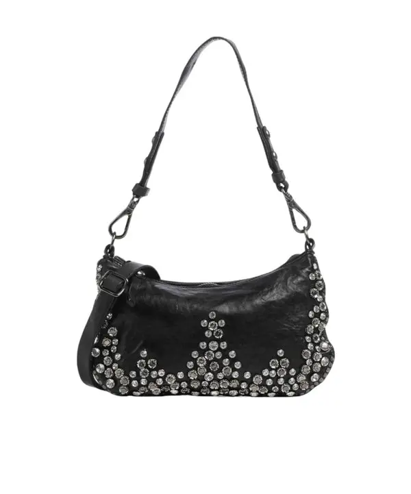 CAMPOMAGGI Zippered Shoulder Bag