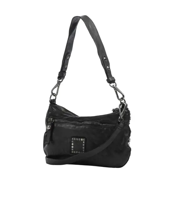 CAMPOMAGGI Zippered Shoulder Bag