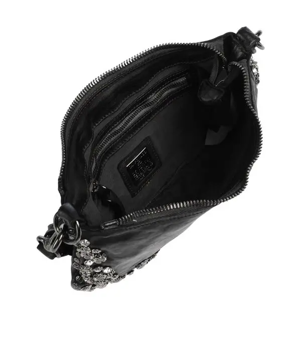 CAMPOMAGGI Zippered Shoulder Bag