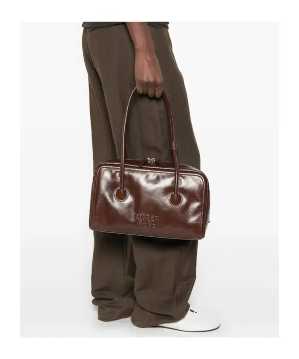 MARGESHERWOOD Soft Boston Shoulder Bag