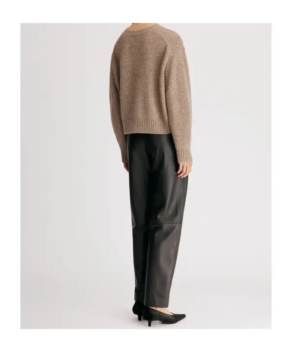 Loulou De Saison Ribbed-knit Cropped Cardigan