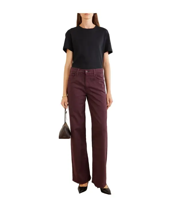 MOTHER Highwaisted Wideleg Pants