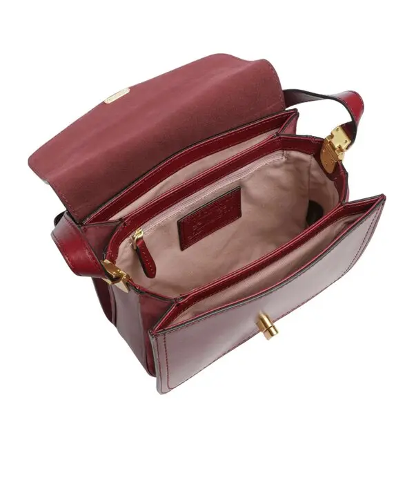 THE BRIDGE Mia Crossbody Bag - Wine Red