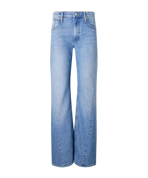 MOTHER Stretch Denim Jeans - Blue
