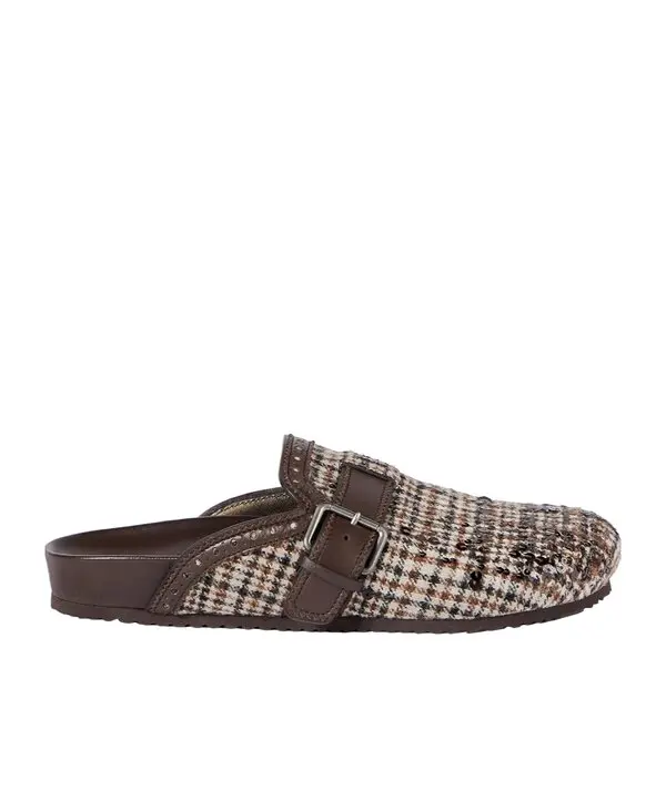 Brunello Cucinelli Embellished Slippers