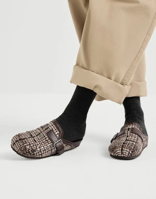 Brunello Cucinelli Embellished Slippers