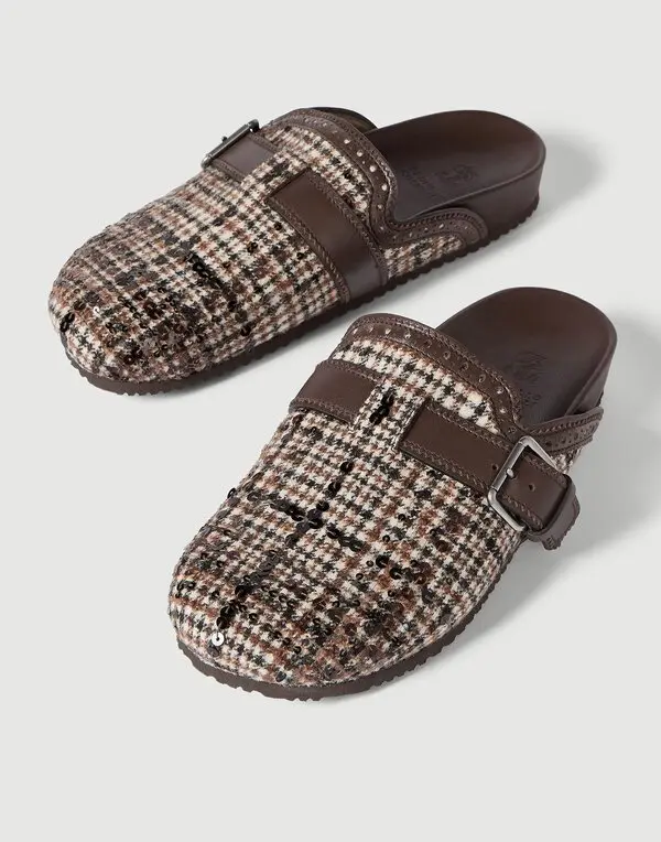 Brunello Cucinelli Embellished Slippers