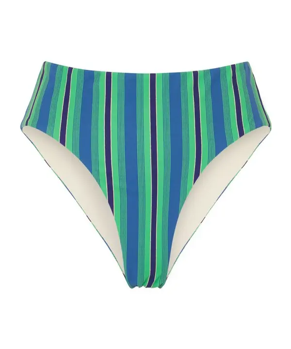 ALEMAIS High-waisted Bikini Bottoms - Blue