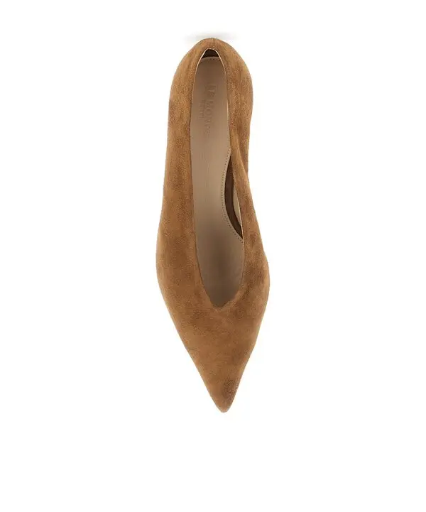 Le Monde Beryl Pointed-toe Kitten Heel Pumps