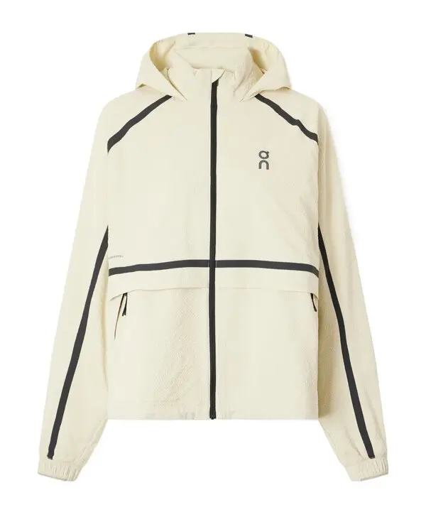 On Hooded Running Jacket - White