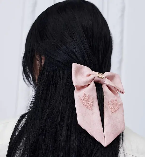 Dior Bow Hair Clip