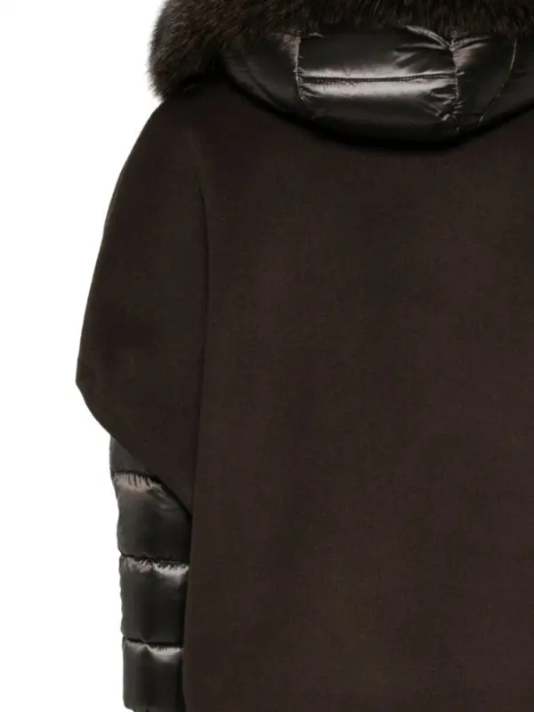 MOORER Long-sleeve Hooded Padded Jacket