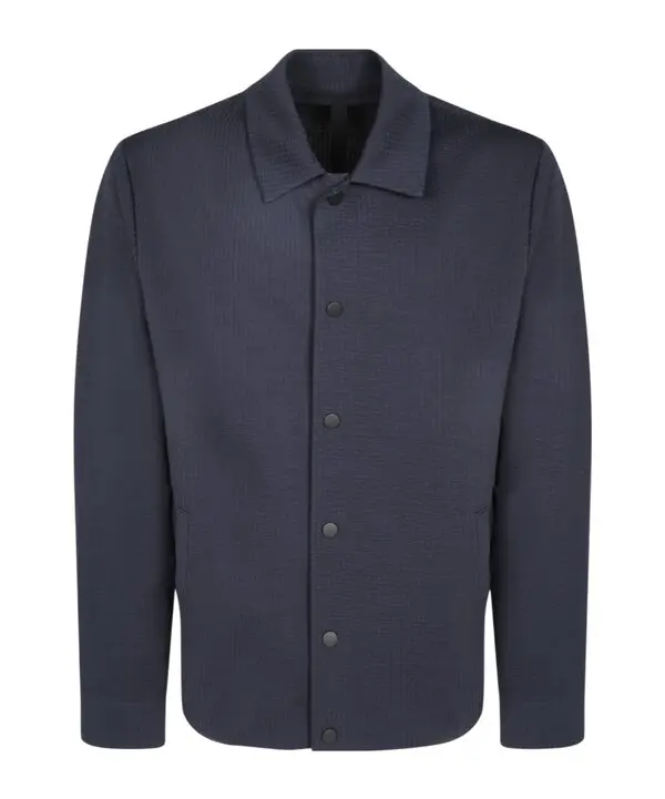 Harris Wharf London Seersucker Coach Jacket