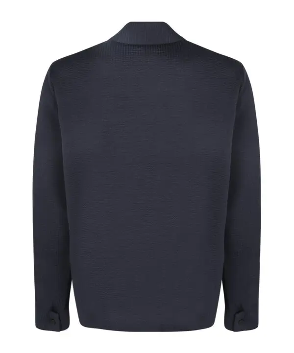 Harris Wharf London Seersucker Coach Jacket