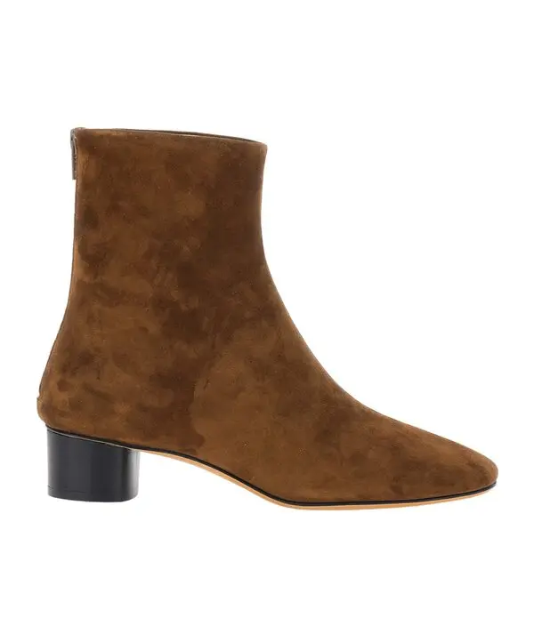 Le Monde Beryl Carole Block Heel Ankle Boots