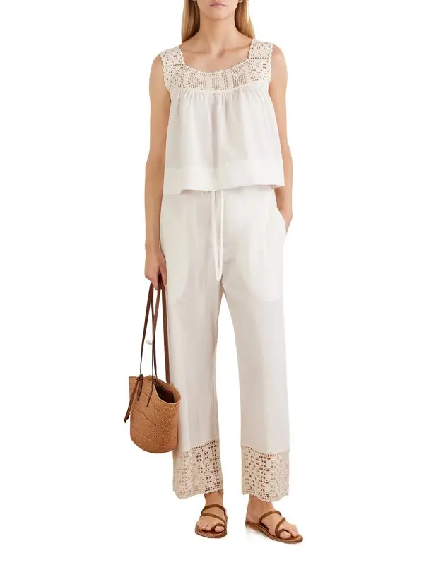 Calle Del Mar Minimalist Sleeveless Top