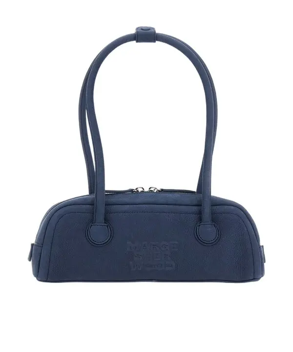 MARGESHERWOOD Soft Boston Ew Mini Shoulder Bag - Blue