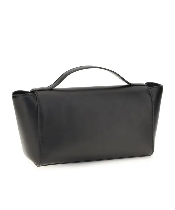 Savette Symmetry Trapeze Top Handle Clutch Bag - Black