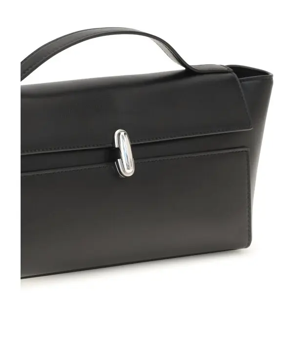 Savette Symmetry Trapeze Top Handle Clutch Bag - Black