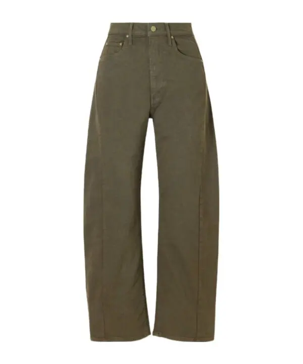 MOTHER High-rise Wide-leg Jeans - Brown