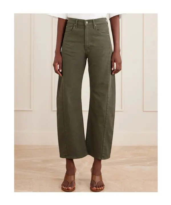 MOTHER High-rise Wide-leg Jeans