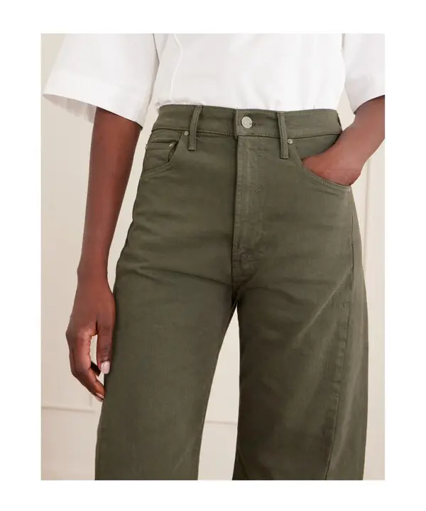MOTHER High-rise Wide-leg Jeans