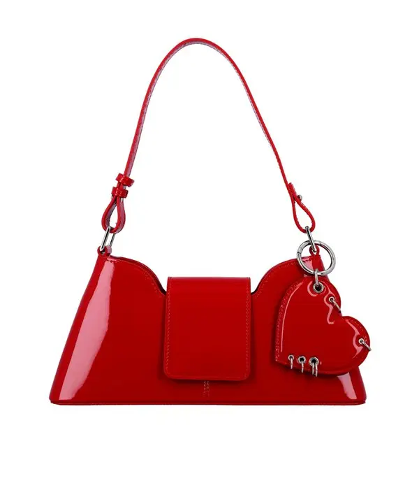 JUSTINE CLENQUET Top-handle Shoulder Bag - Red