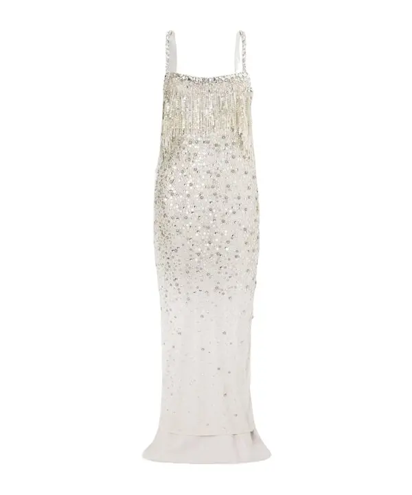 Jenny Packham Spaghettistrap Tulle Dress