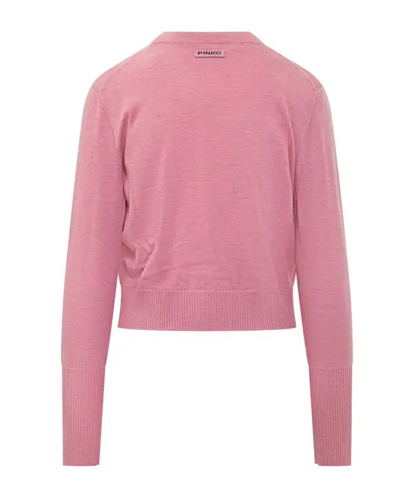 Pinko Asymmetric Long Sleeved Jumper