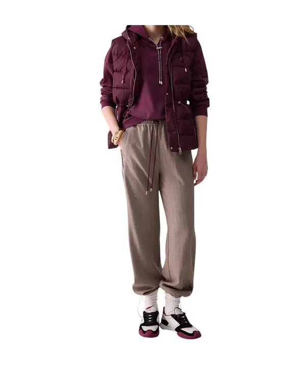 Liu Jo Herringbone Casual Trousers