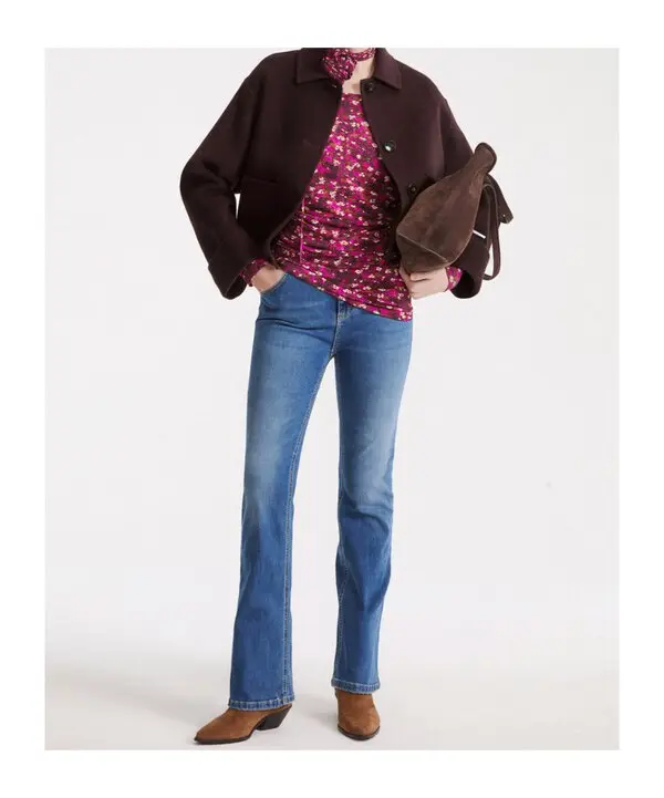 Marella Single-breasted Cropped Coat