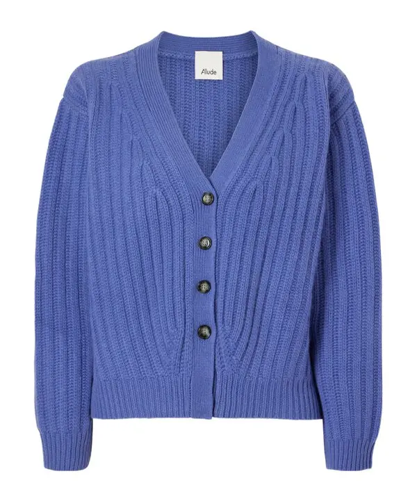 ALLUDE Oversized Dropshoulder Knit Sweater