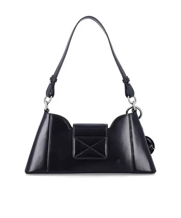 JUSTINE CLENQUET Top-handle Shoulder Bag - Black
