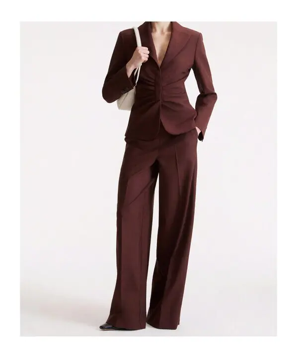 Marella Ruched-detail Blazer