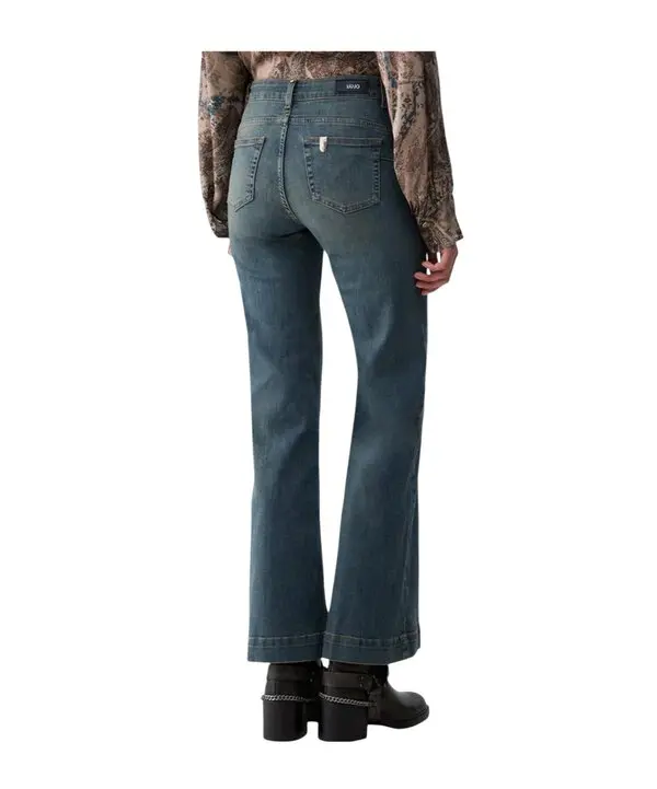 Liu Jo Button-detail Flared Jeans
