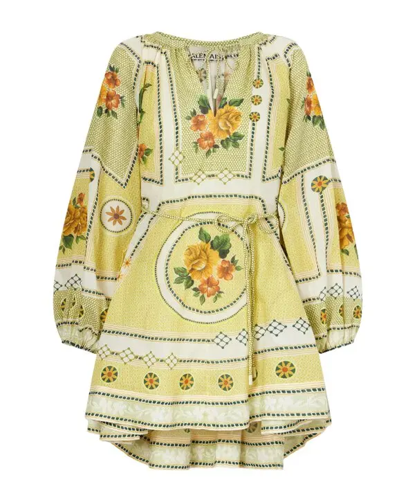 ALEMAIS Lightweight Dress - Yellow