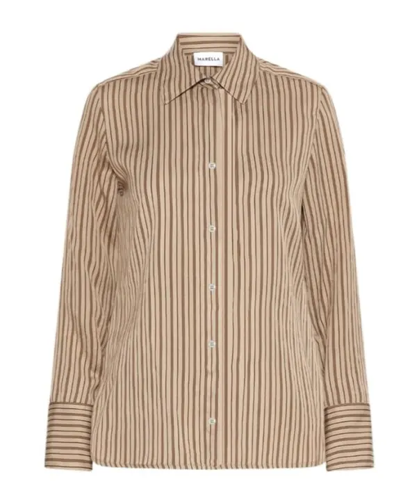 Marella Striped Long-sleeve Shirt