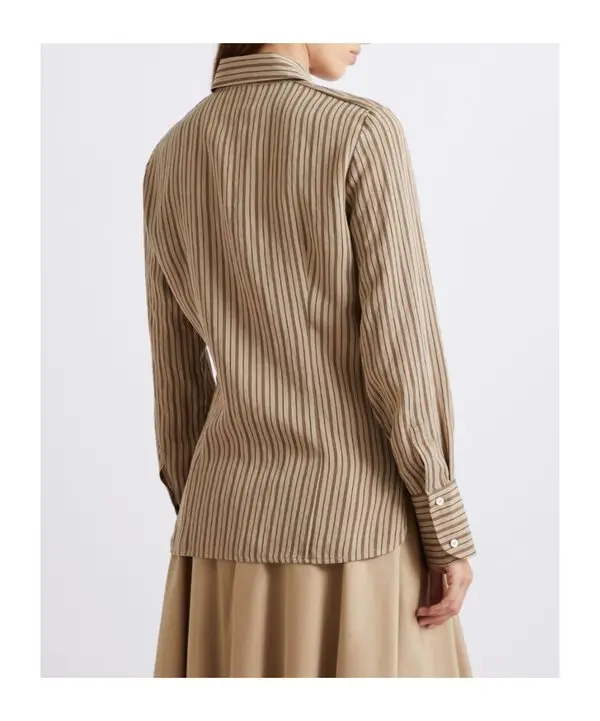 Marella Striped Long-sleeve Shirt