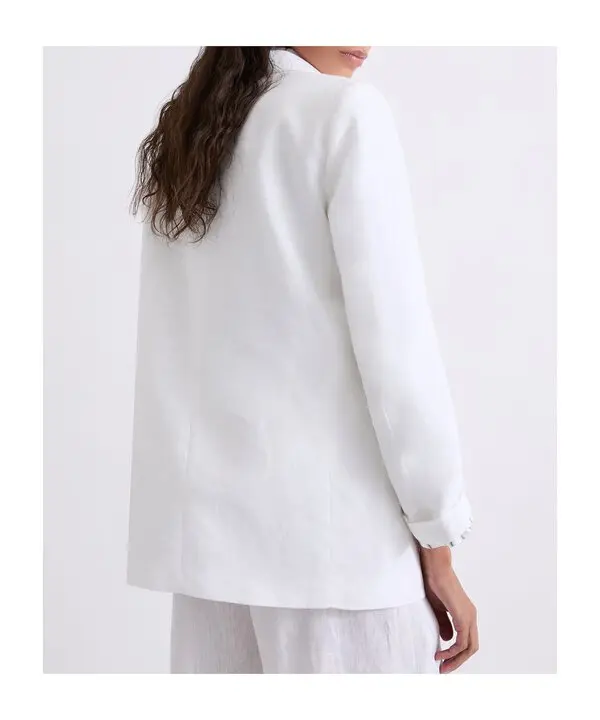 Marella Long-sleeve Blazer With Lapel Collar