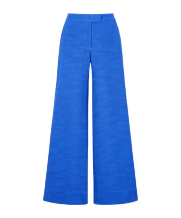 Lisa Marie Fernandez Wide Leg Trousers - Blue