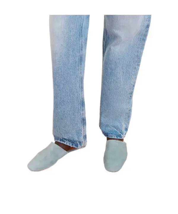 AeydĒ Suede Slides